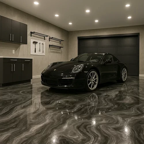 Epoxy Garage Flooring | Resin & Metallic Floor | Top Quality